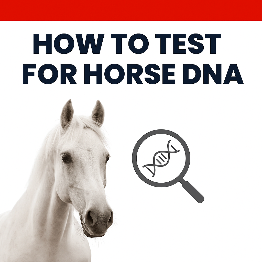 How to Test for Horse DNA – DNA My Horse